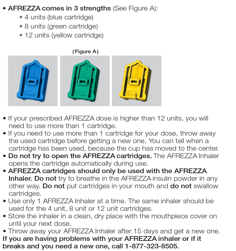 Instructions for Use - Afrezza